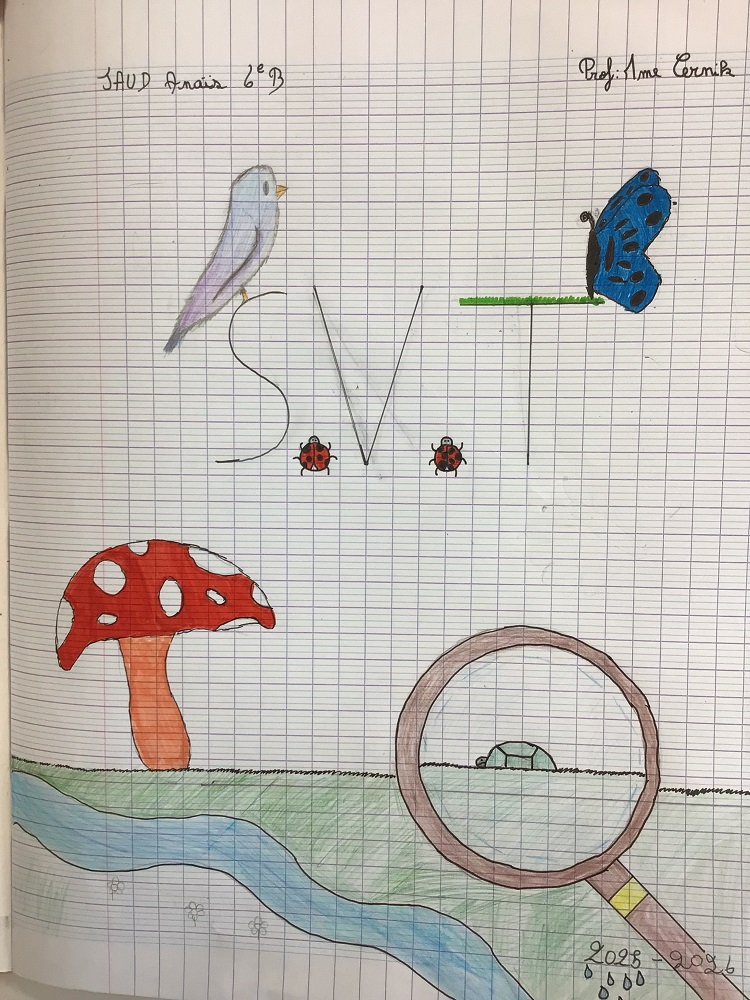 Page de garde SVT suite | Collège PAUL VALERY